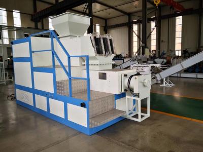 China High productivity double Layer Simplex Vacuum Soap Plodder used to refine, press and extrude out the soap bar for sale