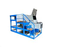 China Duplex Single Worm 3000kg Per Hour Soap Vacuum Plodder Extruded Machine For Soap Extrusion for sale
