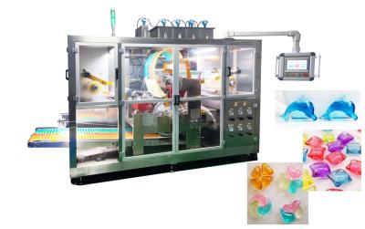 China HX-NZP High Speed Automatic Pods Packaging Machine PLC controlling system ensures the simple operation for sale