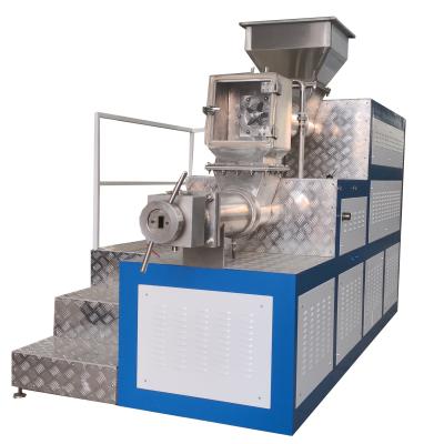 China Factory price good quality soap extruded machine stainless steel duplex single worm vacuum plodder for sale