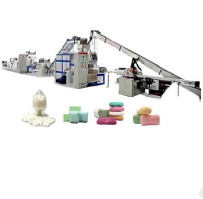China 500 kg per hour toilet bar soap finishing line for sale