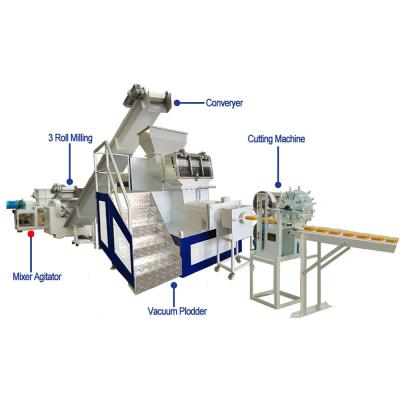 China Toilet Soap Production Line-3 Roller Mill Machine for sale