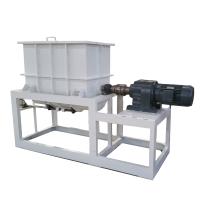 China Horizontal mixer agitator for soap making batch mixer for soap noodle breaking and mixing for sale
