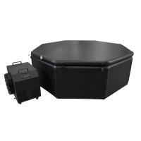China Polygon Foldable Ice Bath Tub 3m Big Inflatable Pool For 2HP Chiller Capacity for sale