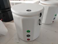 China Portable Vertical Round Ice Bath Barrel Outdoor Cold Plunge Tub for sale