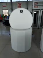 China Portable Vertical Round Ice Bath Barrel Outdoor Cold Plunge Tub for sale