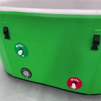 China Inflatable Pink Plunge Ice Bath Cold Water Tub For Universal Applications for sale