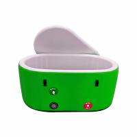 China Inflatable Pink Plunge Ice Bath Cold Water Tub For Universal Applications for sale