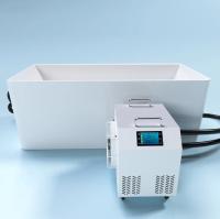 China Freestanding Acrylic Cold Plunge Tub Chiller 0.8/1/2HP Uv Disinfection For Adult for sale