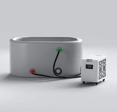 China Lightweight Ice Bath Tub White 700L-840L Long Lasting Easy To Clean for sale