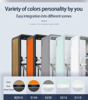 China Efficient Black Soundproof Meeting Pods Portable For Workspaces Meeting for sale