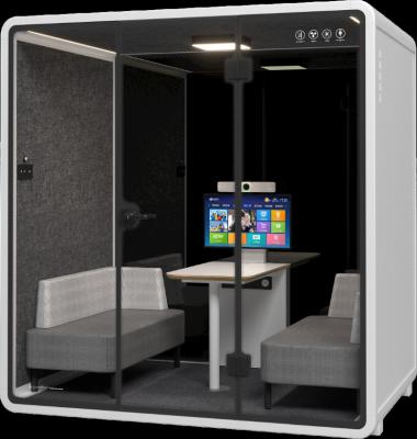 China Mobile Easy Installation Acoustic Meeting Booths Office Soundproof Pods for sale