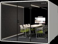 China Customized Soundproof Office Pod Adjustable With Sleek Design for sale