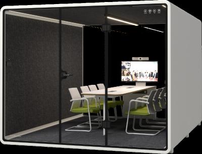 China Customized Soundproof Office Pod Adjustable With Sleek Design for sale