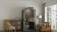 China Eco Friendly Soundproof Office Phone Booth Silent Booth Office For Children Reading for sale