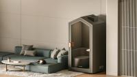 China Eco Friendly Soundproof Office Phone Booth Silent Booth Office For Children Reading for sale