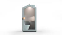 China Home Rectangular Acoustic Office Pods Soundproof Phone Booth Office for sale