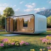 China Double Layered Outdoor Office Pod Soundproof High Durability For Park for sale