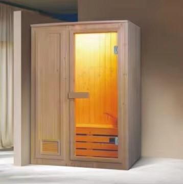 China Custom 2 Person Prefab Steam Room Dry Sauna Room For Apartment for sale