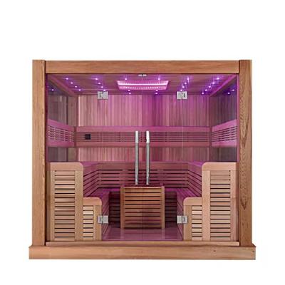 China Home Multi Person Steam Sauna Rooms Durable With Electric Stove for sale