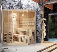 China Home Multi Person Steam Sauna Rooms Durable With Electric Stove for sale