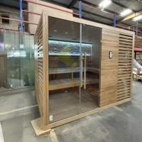 China Luxury Outdoor Steam Sauna Rooms High Durability For 4 People for sale