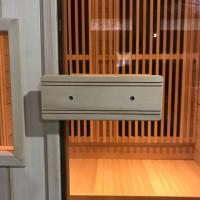 China Single Person Steam Sauna Rooms 3.5KW 110V/220V With Tempered Glass Door for sale
