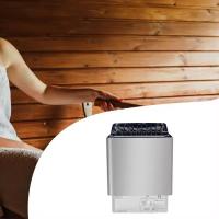 China Panoramic Outdoor Sauna And Steam Room High Privacy With Wood Burning Stove for sale