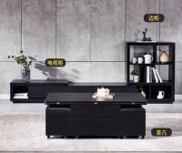 China Rectangle Space Saving Lift Top Coffee Table Office Furniture With Storage Stools for sale