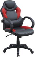 China Wholesale Popular Design Comfortable Red Racing Office Chair With Wheels for sale