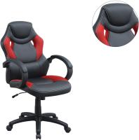 China Wholesale Popular Design Comfortable Red Racing Office Chair With Wheels for sale