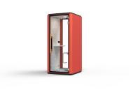 China Professional Modern Acoustic Soundproof Recording Booth Prefab Office Phone Booth For Meeting Pods Warehouse Storage Prefab for sale