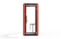 China Professional Modern Acoustic Soundproof Recording Booth Prefab Office Phone Booth For Meeting Pods Warehouse Storage Prefab for sale