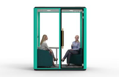 China Private Conference Pods Office Soundproof Conference Meeting Pods Removable Furniture for sale