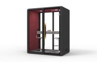 China 2 Person Office Soundproof Phone Booth Quality Office Meeting Phone Booth Acoustic Pod for sale