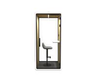 China Office Furniture Soundproof Office Pods Removable Office Phone Booth for sale