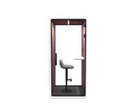 China single person Office Acoustic Meeting Pods Sound Insulation Office Silent Booth for sale