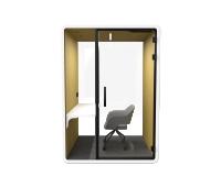 China New Design Office Box Phone Meeting Room Portable Hot Sale Phone Booth Private Work Space Meeting Sleeping Movable Office Box for sale