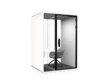 China 2 Person Office Box Phone Meeting Room Portable Hot Sale Phone Booth Private Work Space Meeting Sleeping Movable Office Box for sale