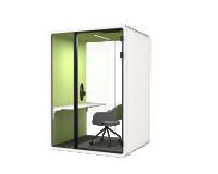 China Ew Soundproof Indoor Mobile Work Space Office Pod Meeting Work Pods Phone Study Cabin Office Booth for sale