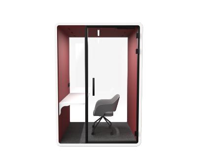 China 2 People Hot Sale Soundproof Indoor Mobile Work Space Office Pod Meeting Work Pods Phone Study Cabin Office Booth for sale