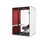 China 2 People Hot Sale Soundproof Indoor Mobile Work Space Office Pod Meeting Work Pods Phone Study Cabin Office Booth for sale