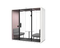 China Movable Soundproof Broadcast Room For Home Office & Hotel For Silent Space Music Piano Instrument Livestream Negotiation & Talks for sale