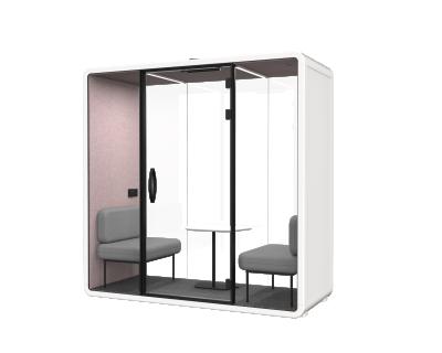 China Movable Soundproof Broadcast Room For Home Office & Hotel For Silent Space Music Piano Instrument Livestream Negotiation & Talks for sale