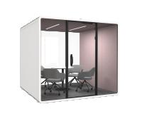 China Professional Office Pod, Workplace Noise Reduction Device, Telephone Booth Sound Insulation Cabin for sale