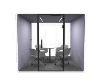 China Soundproof Room Direct Broadcasting Room Mobile Recording Studio Mobile Silent Cabin Office Business Negotiation Room for sale