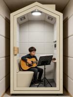 China Movable Homd Private Study Pod Home Office Soundproof Efficiency Improve Focus Space House Silence Home Pod for sale