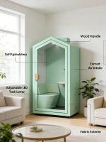 China Home Office Pod engineered to reduce noise distractions and improve work efficiency in busy office or home environments for sale