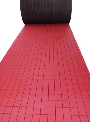 China Three Layer PE Foam Shock Pad 10mm Thickness 1.5m Width for Artificial Turf Sports Fields for sale