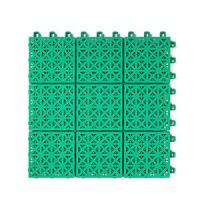 China Eco-Friendly PP Interlocking Tile Suspended Flooring with Waterproof and High Compression Resistance for Sports Fields for sale